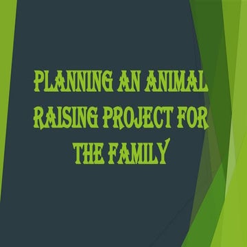 Planning an Animal Raising Project for Family.pptx