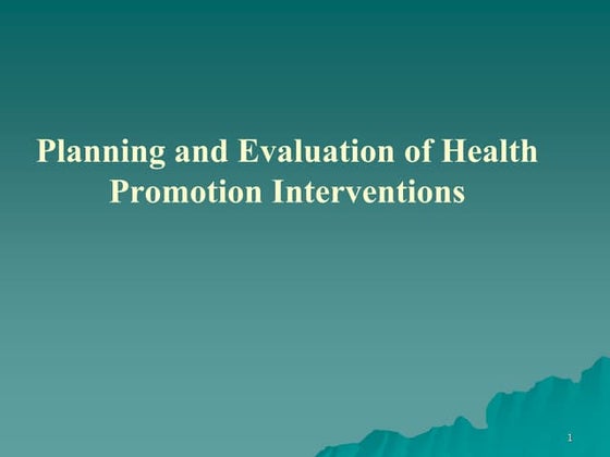Health Planning Steps Community Health Nursing.pptx
