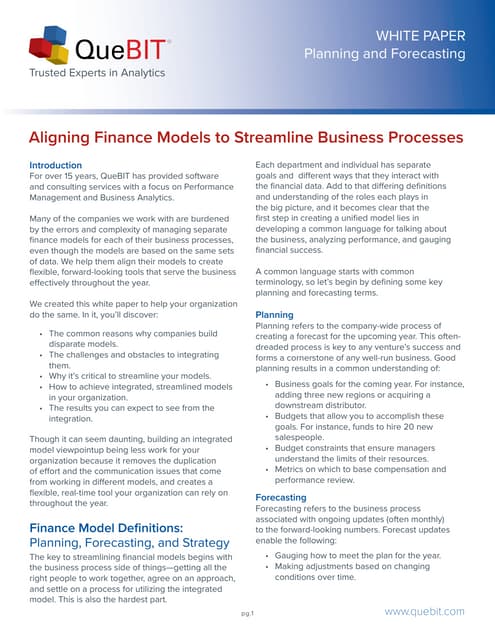 Financial modeling | PPT