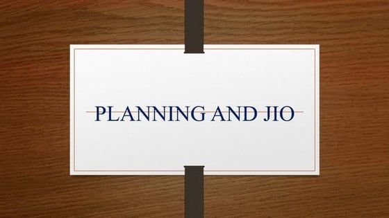 Jio final ppt | PPTX