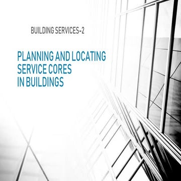 CORE DESIGN IN HIGH RISE | PDF