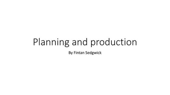 Photo shoot planning slide share AS MEDIA | PPTX