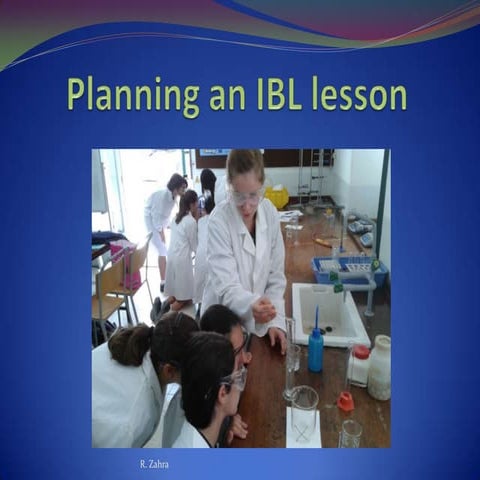 Planning an IBL chemistry lesson | PPTX | Educational Assessment ...