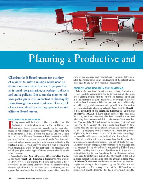 Executive Retreat Brochure | PDF