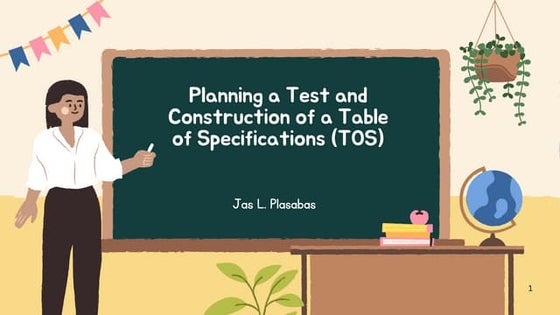 K-12 Table of Specifications (TOS).pptx