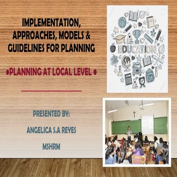 Philippine Education | Planning at Local Level | PDF