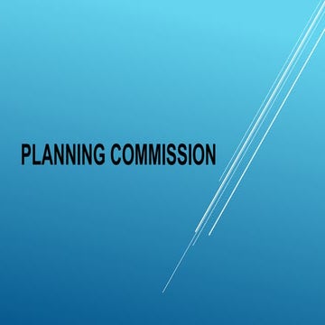 Planning comission | PPTX