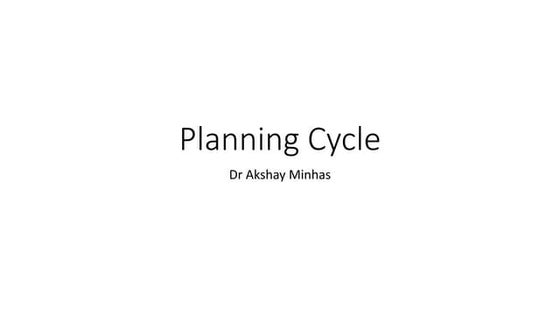 Project planning | PPT