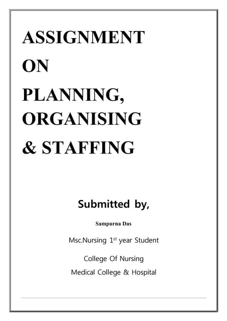 Module 1 police operational planning | PDF