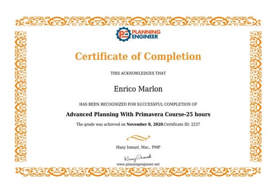 Primavera P6 Training - Schedule & EVM Course | PPT