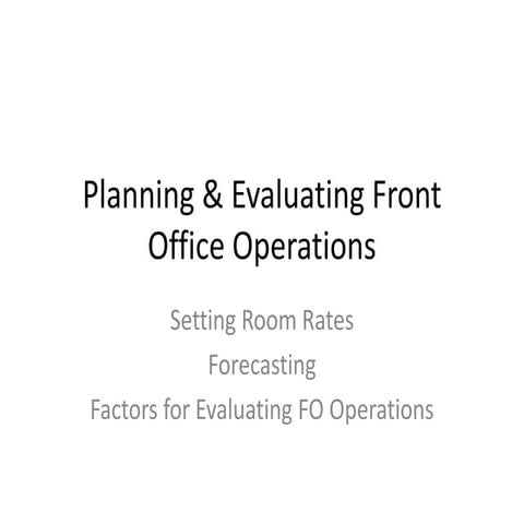 Front Office different types of REPORTS.pptx