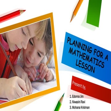 PLANNING FOR A MATHEMATICS LESSON - PEDAGOGY.pdf