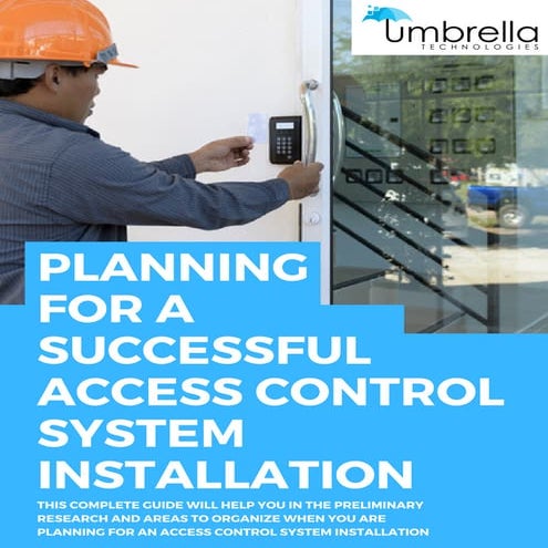 Planning for a successful access control system installation | PDF