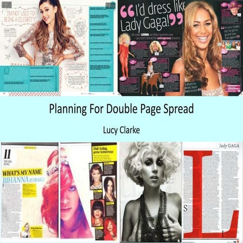 Double page spread analysis | PPTX