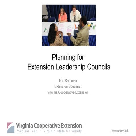 Planning for Extension Leadership Councils | PPTX