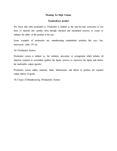 4.types of manufacturing system and layouts | PPTX