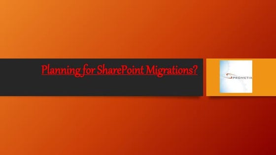 SharePoint Migration Guide | PDF