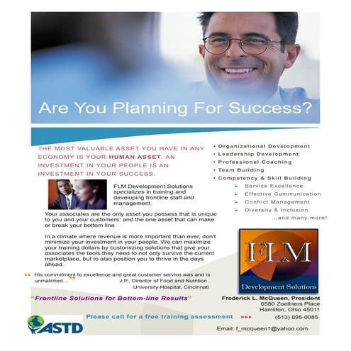 Planning For Success | PDF