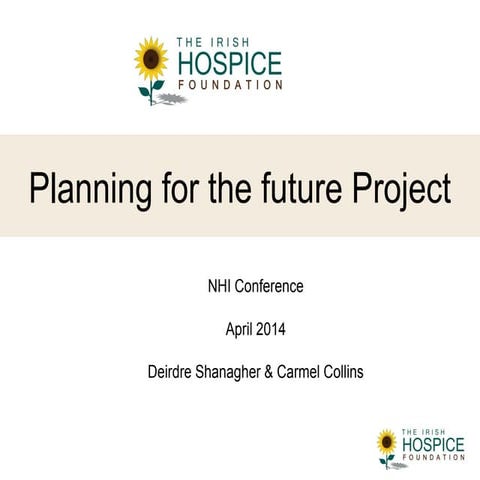 Planning for the future Project | PPT