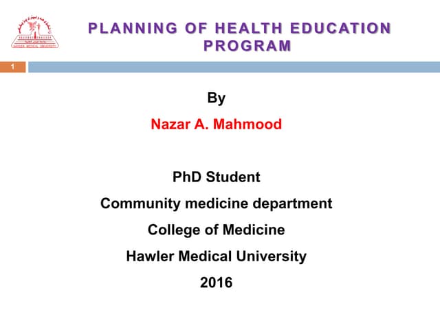 Health Education Program Planning and Implementation Strategies.pptx