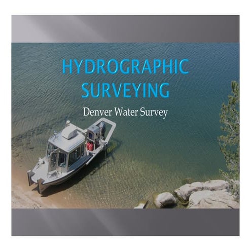 2013 PLSC Track, Hydrographic Surveying and GIS by Carlos Caceres | PDF