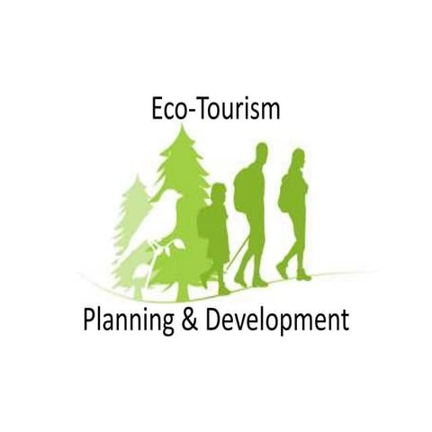 Planning in eco tourism | PPTX