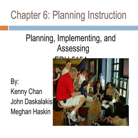 Planning Instruction | PPTX