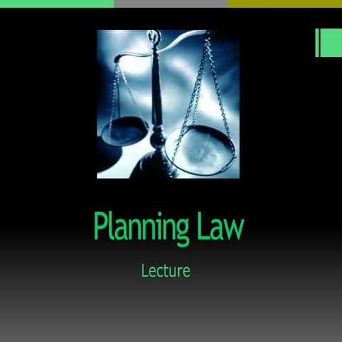 Planning Law, Constitution, LGC, and Plann.pptx