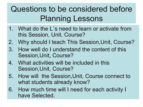 DI Lesson Plan | PPT