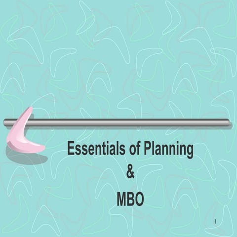 Planning & MBO.ppt