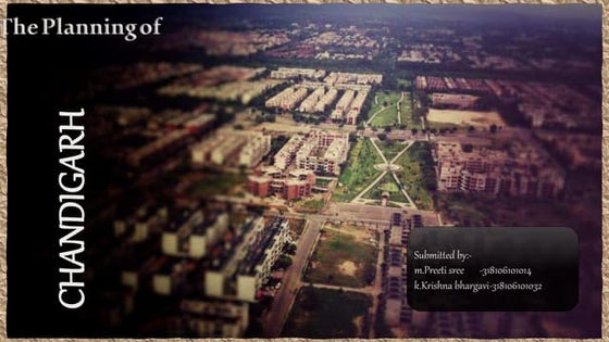 Chandigarh: grid iron pattern | PPTX | Developmental Sites | Real Estate