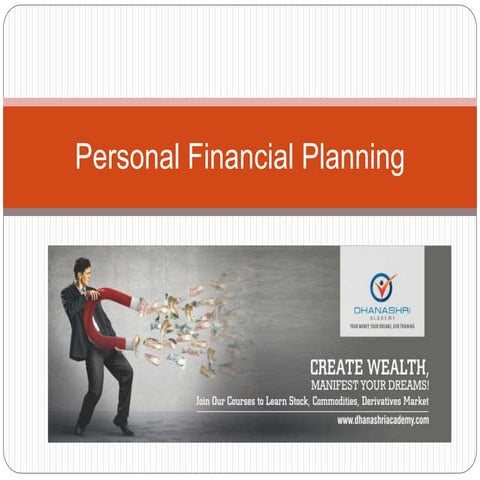 Planning of Personal Finance | Finance | PPTX