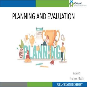 Health planning | PPT