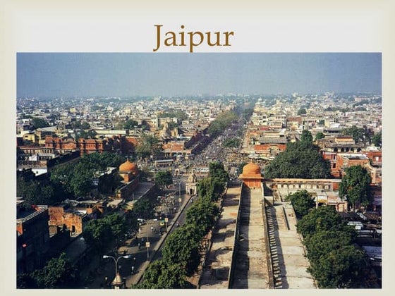 Jaipur ,urban planning | PPT
