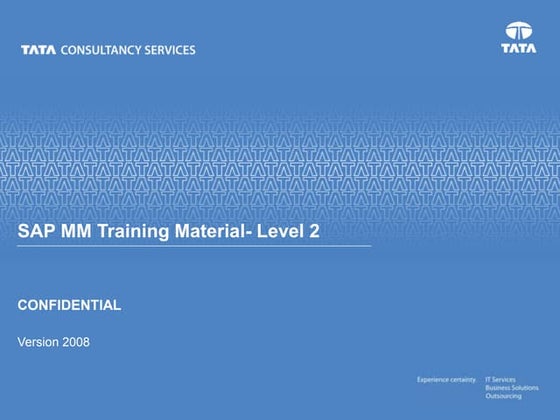 SAP MM PP Material requirement planning | PPT