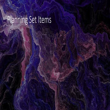 planning set items.pdf