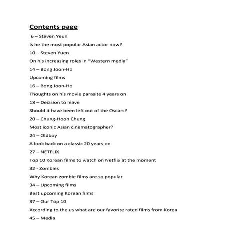 Planning Task 1 magazine contents page.docx