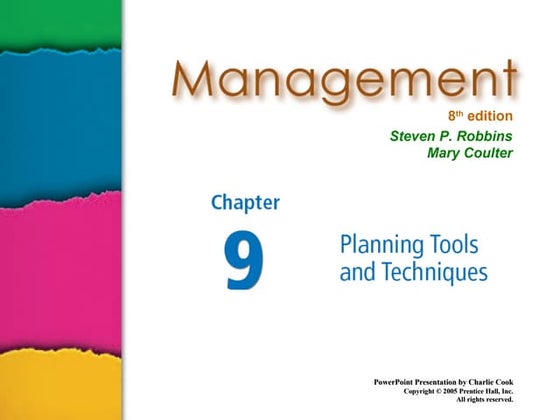 Planning tools and techniques | PPTX
