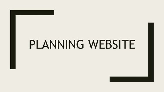 PLANNING WEBSITE.pptx