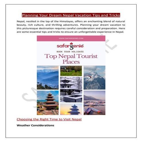 PresentTravel Destinations In Nepal.pptx