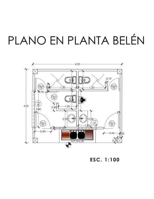 Plano arquitectonico esmeralda | PDF | Drawing and Sketching | Arts and ...