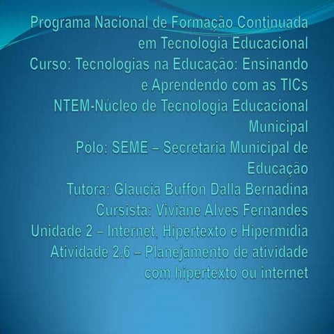 Plano de aula | PPTX | Education