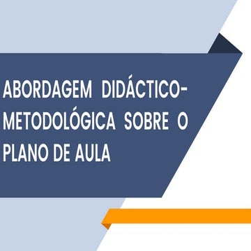 PLANO DE AULA.pptx. É um tema relevante e necessário. | PPT
