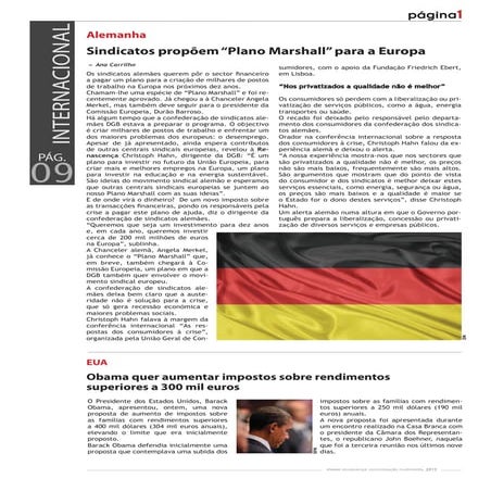 Plano Marshall para a Europa | PDF