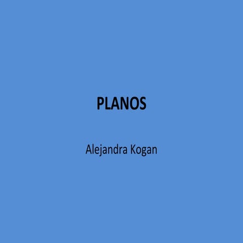 Planos