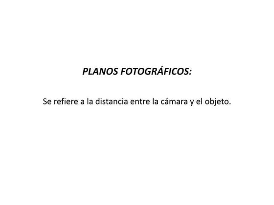 Encuadre y angulos de vision | PPT