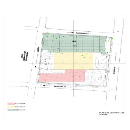 Plano ubicacion de alturas cotas | PDF