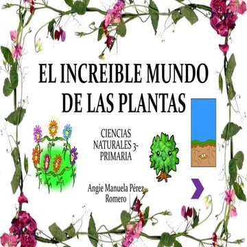el mundo de las plantas | PPTX