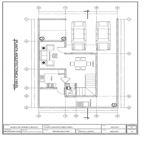 Planta Modelo E - arq I (1_Piso).pdf con | PDF