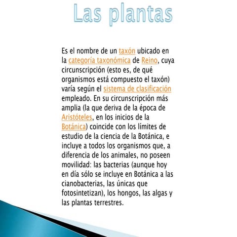 Plantas y animales | PPT